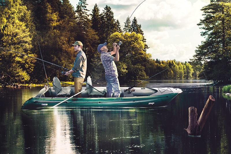 Innova Alfonso Fishing Raft with Transom: The Boat People Inflatable ...